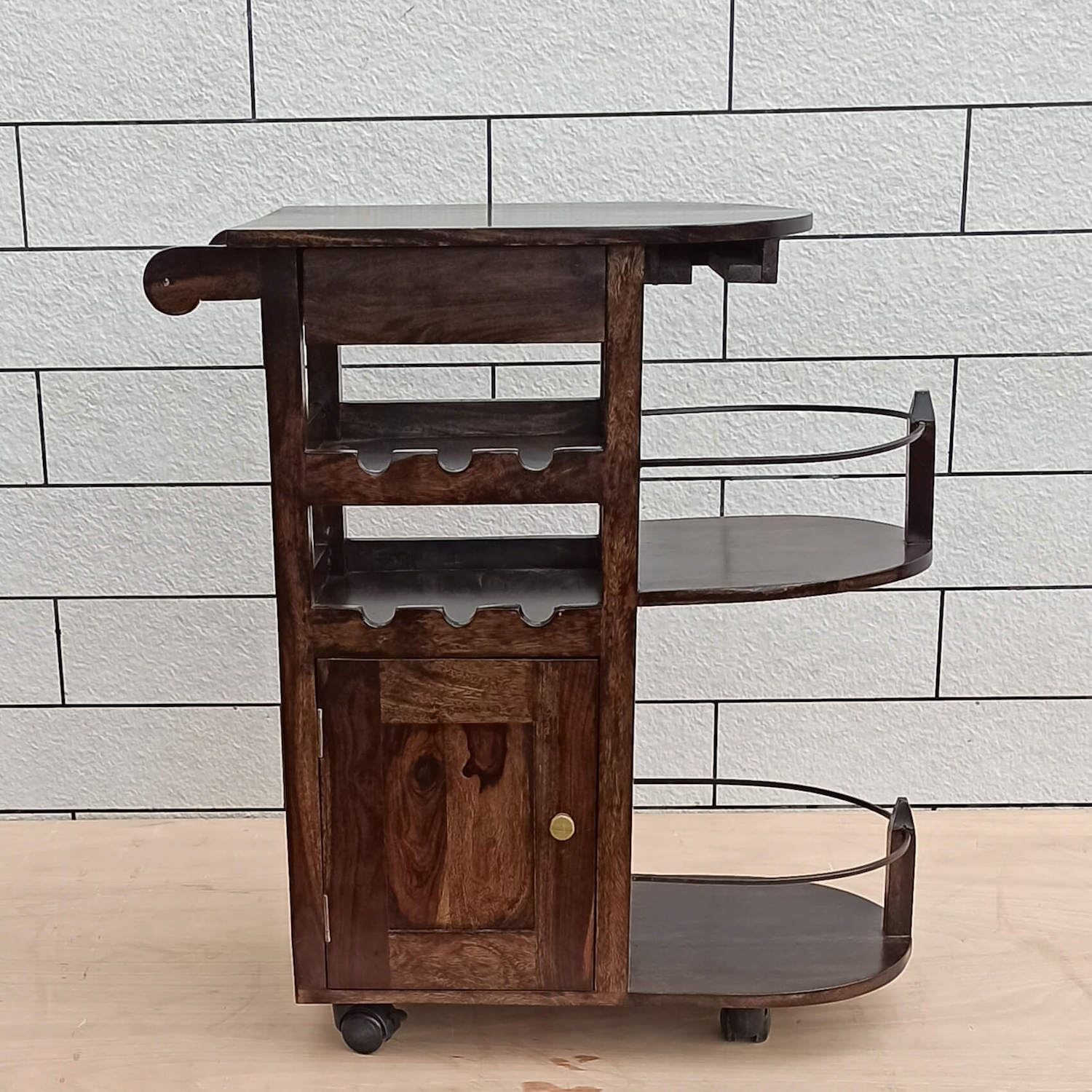 Wood Decor Logan Bar Trolley - Furniture Store In Perth Australia ...