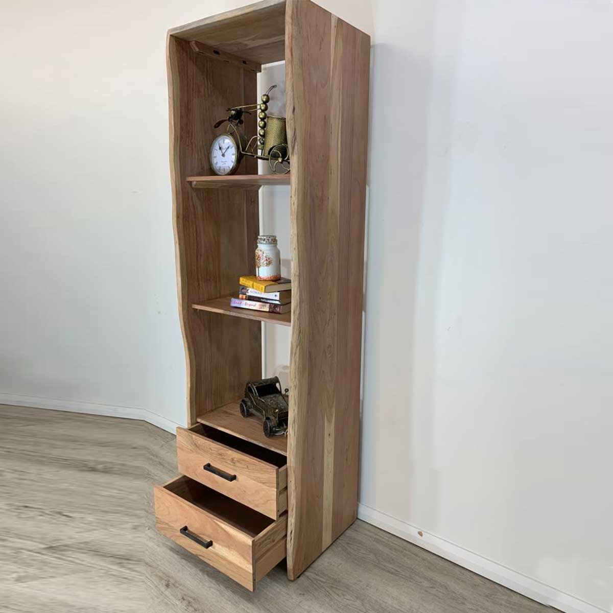 Wood Decor Hays 2 Drawer 3 Open Shelf Bookcase - Furniture Store In ...