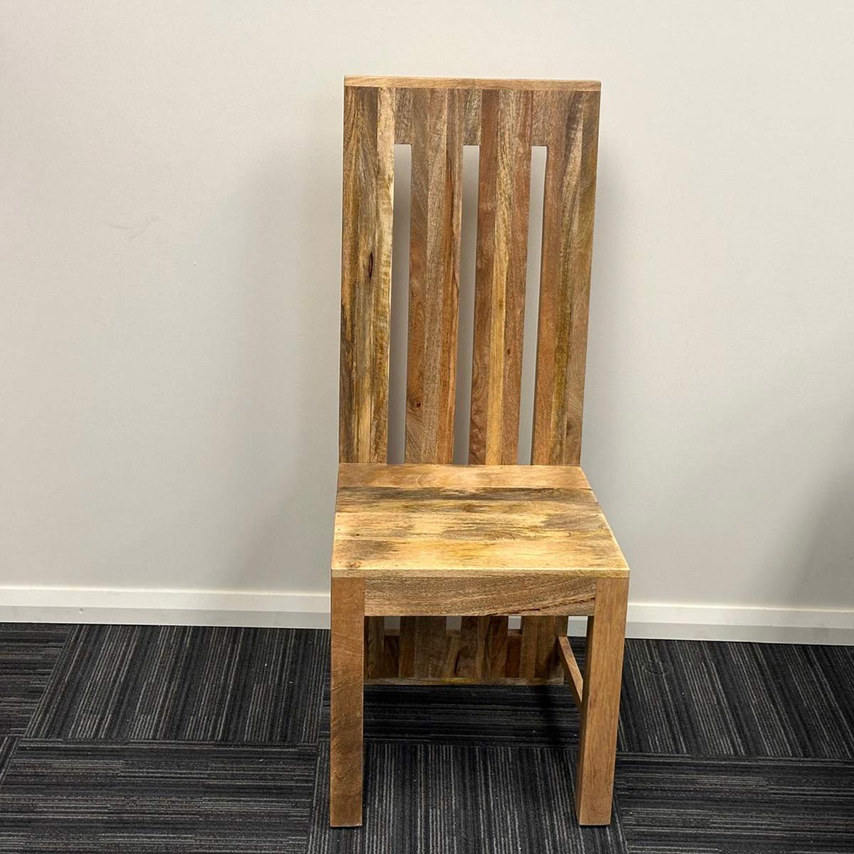 Wood Decor High Back Mango Wood Chair - Furniture Store In Perth ...