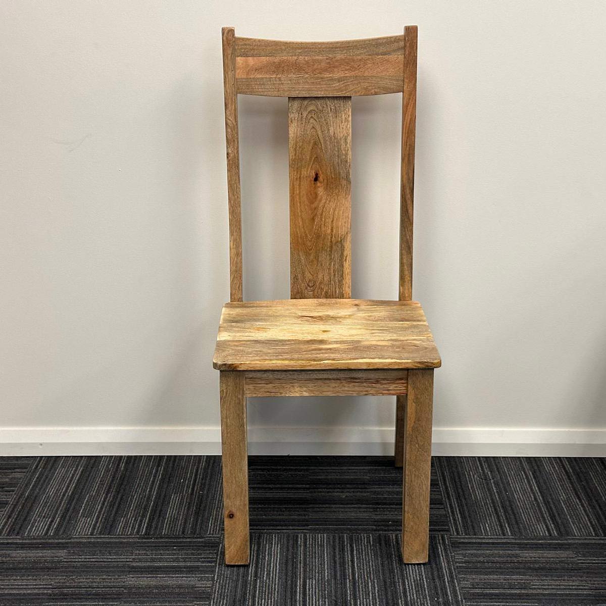 Wood Decor Solid Mango Wood Single Dining Chair - Furniture Store In ...